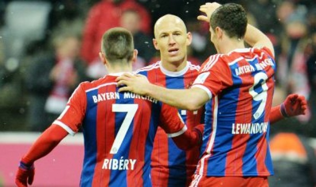 Muenchen Perpanjang Kontrak Robben, Ribery dan Lewandowski